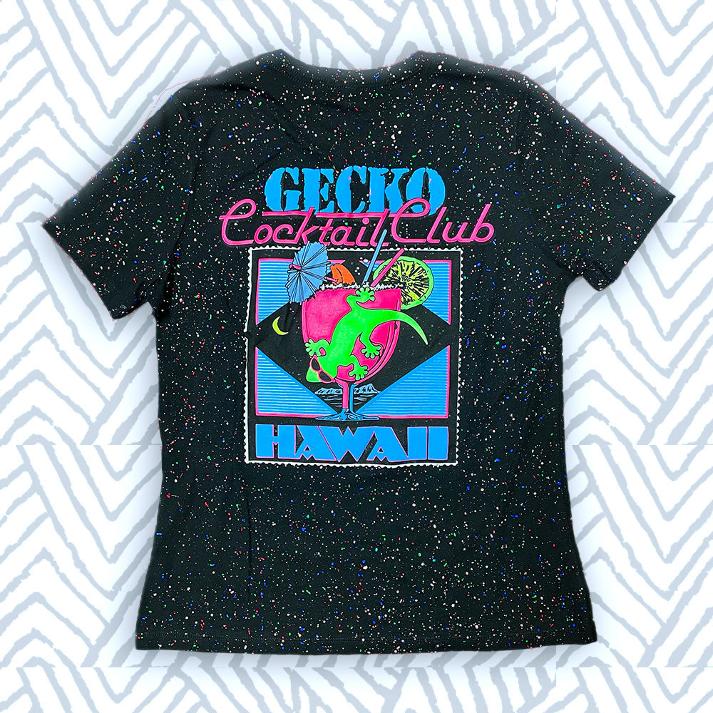 Limited Edition Glow In The Dark Retro Splatter | Gecko Hawaii