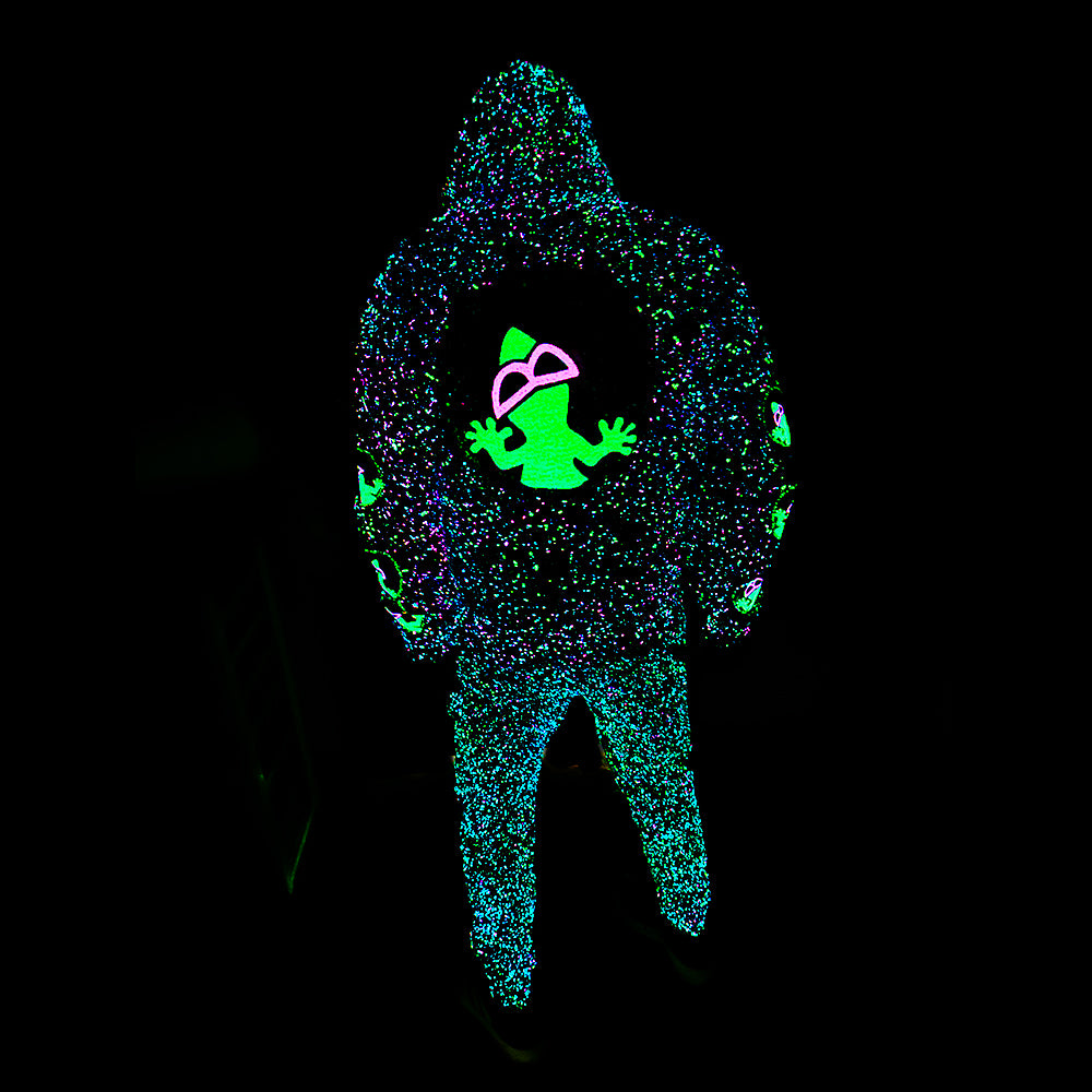 Limited Edition Glow In The Dark Retro Splatter | Gecko Hawaii