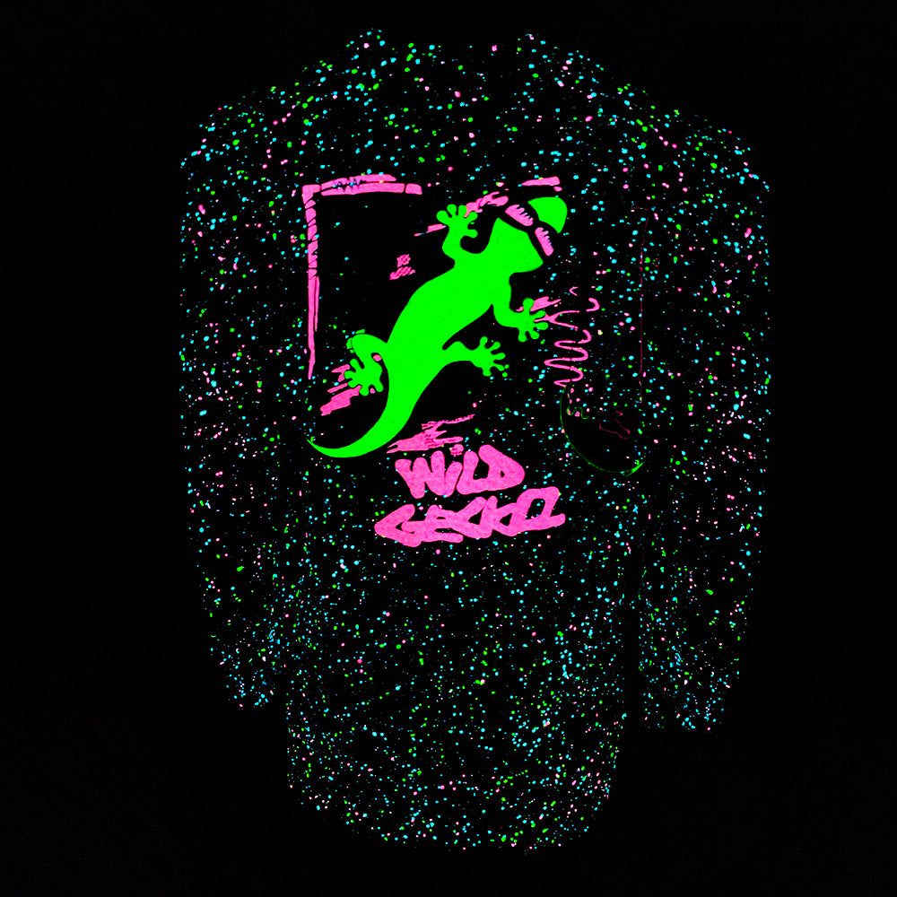 Limited Edition Glow In The Dark Retro Splatter | Gecko Hawaii