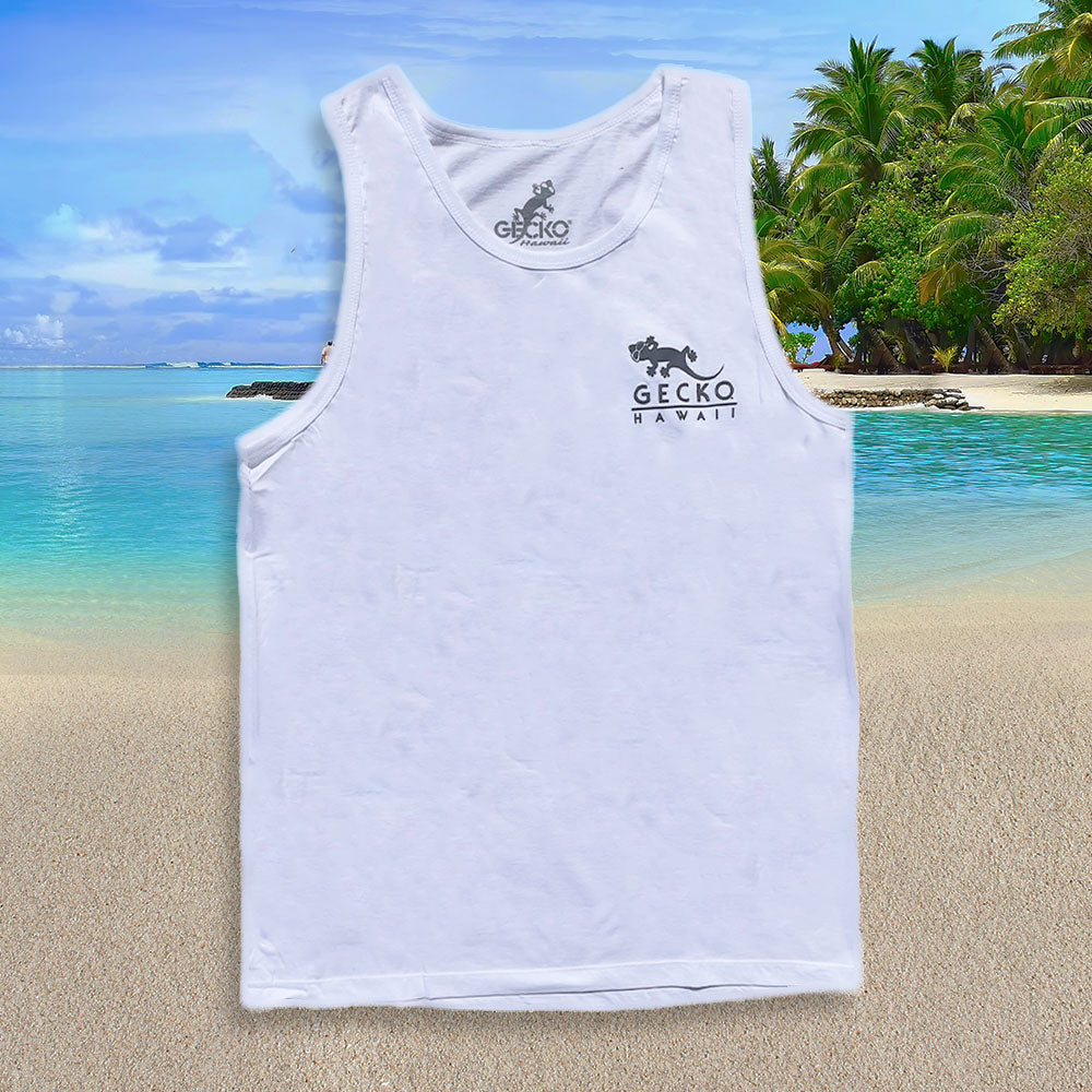The Gecko Islands - White Tank | Gecko Hawaii