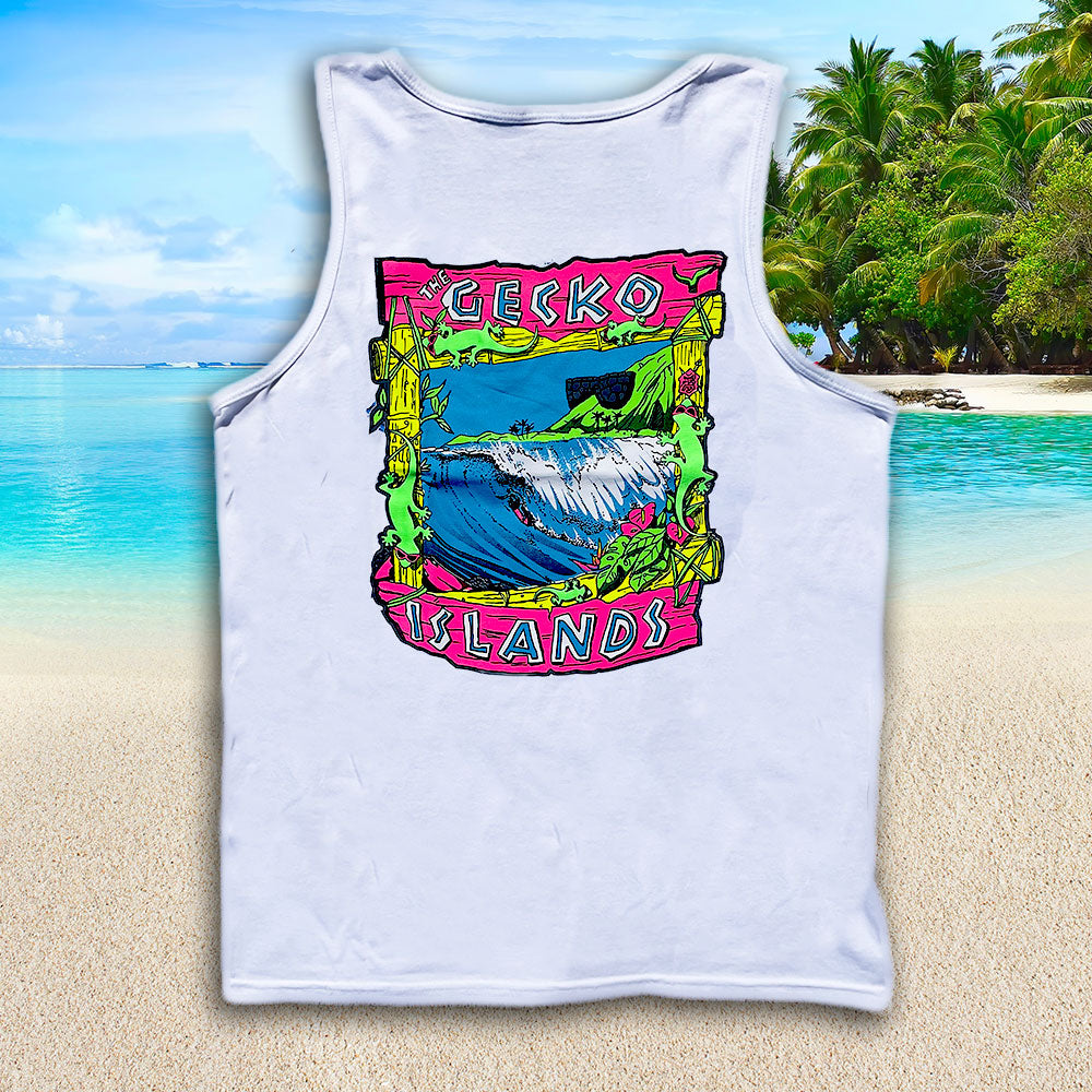 The Gecko Islands - White Tank | Gecko Hawaii
