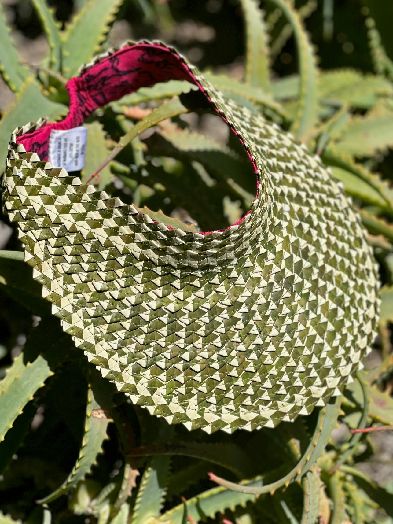 Palm Leaf Visor | Gecko Hawaii