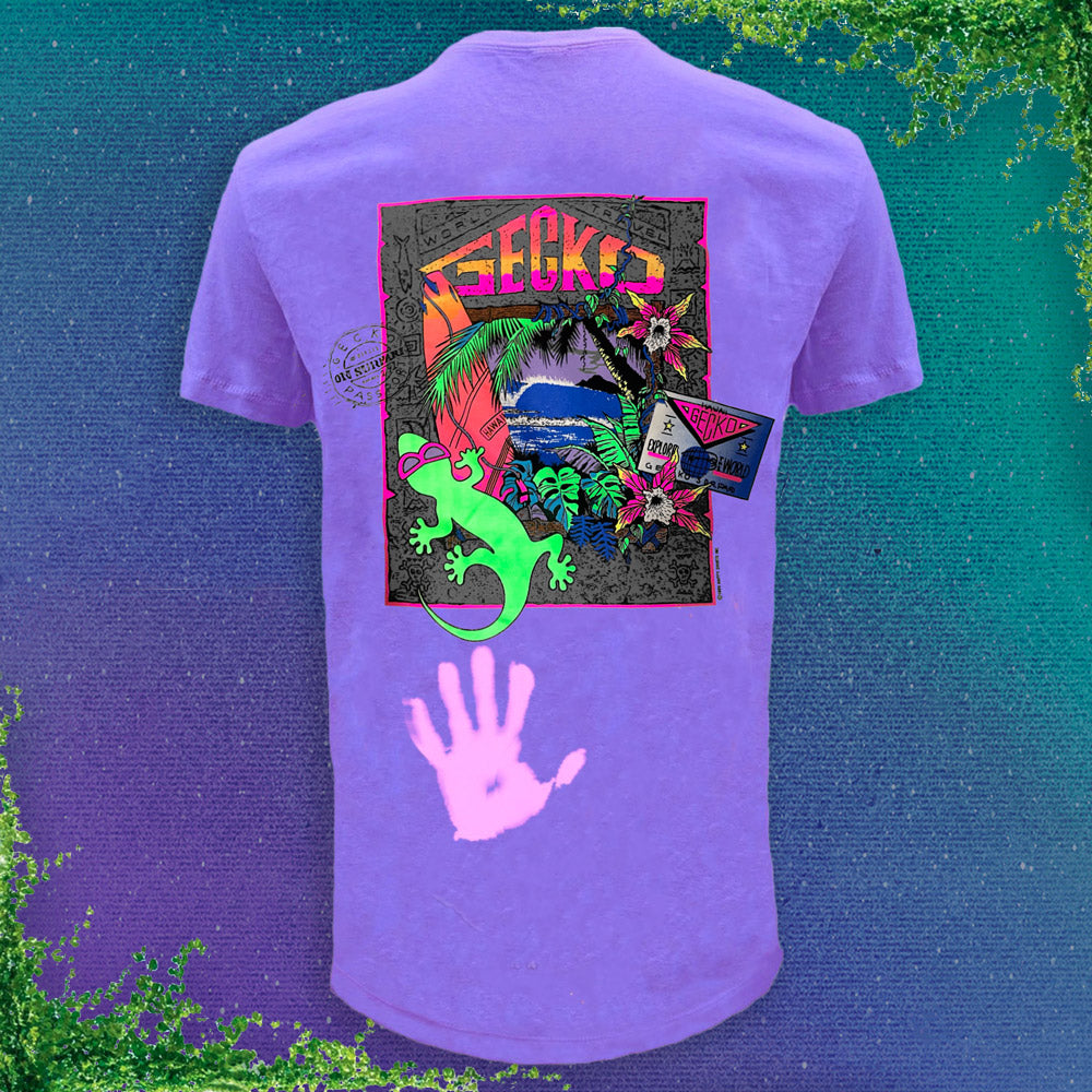 1989 HYPER Purple-To-Pink - Island Treasure Re-Issue No | Gecko Hawaii