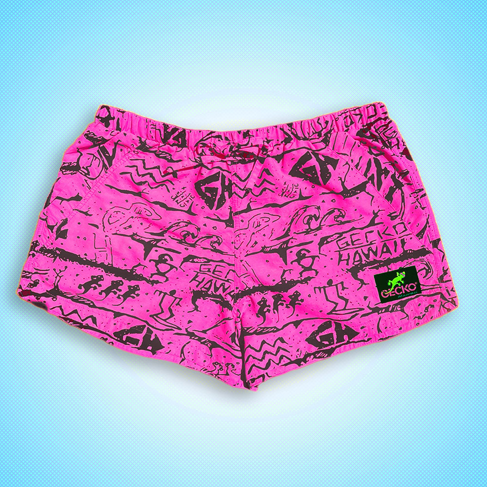 Gecko Wall - Neon Pink Beach Runners (Unisex) | Gecko Hawaii
