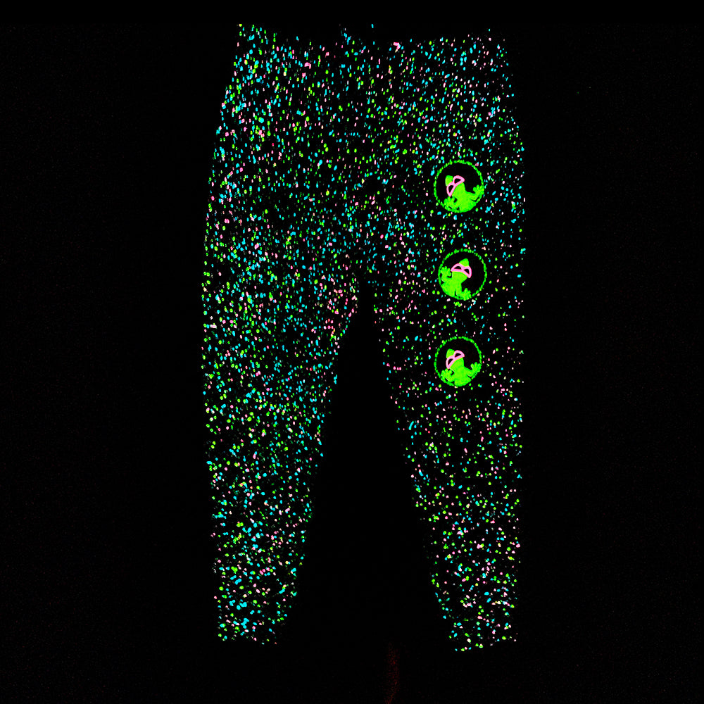 Limited Edition Glow In The Dark Retro Splatter | Gecko Hawaii