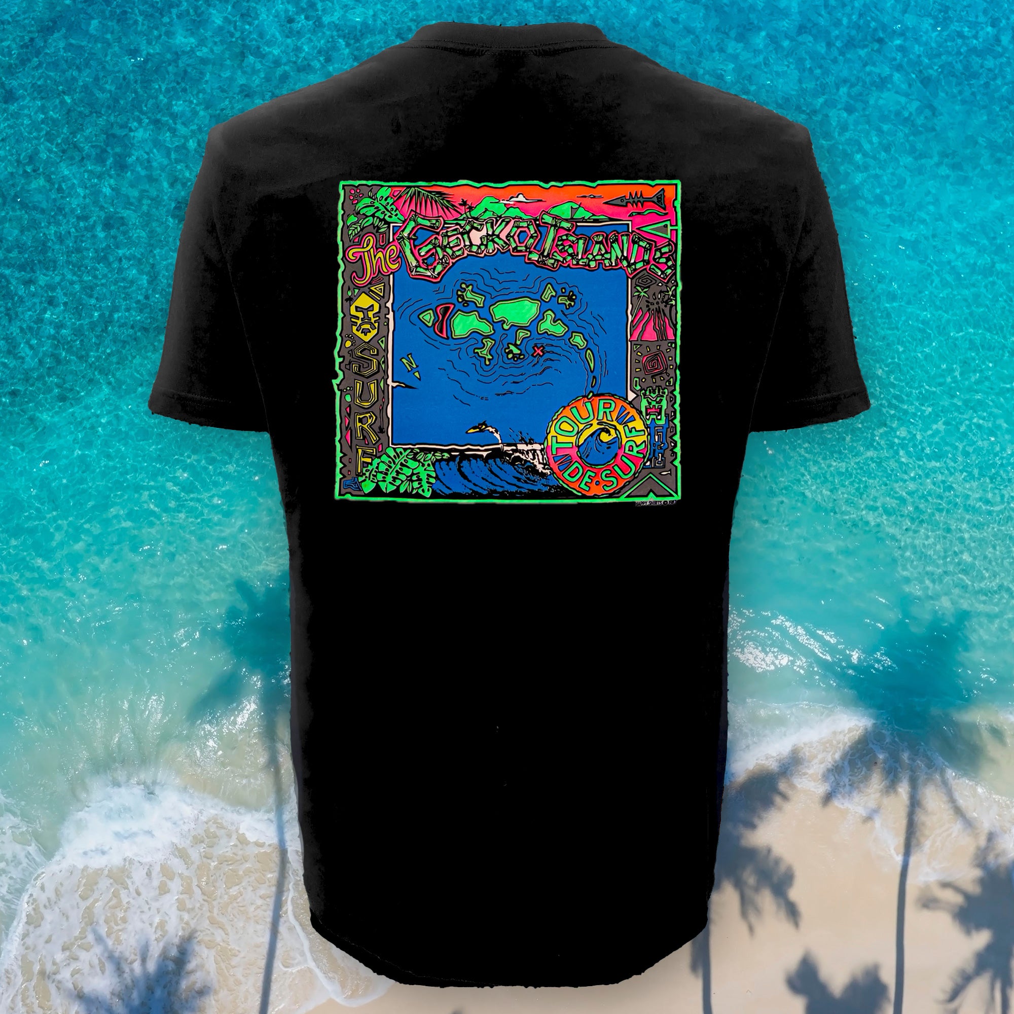 The Gecko Islands - 1987 T-Shirt Retro Re-Issue Limited Edition | Gecko ...