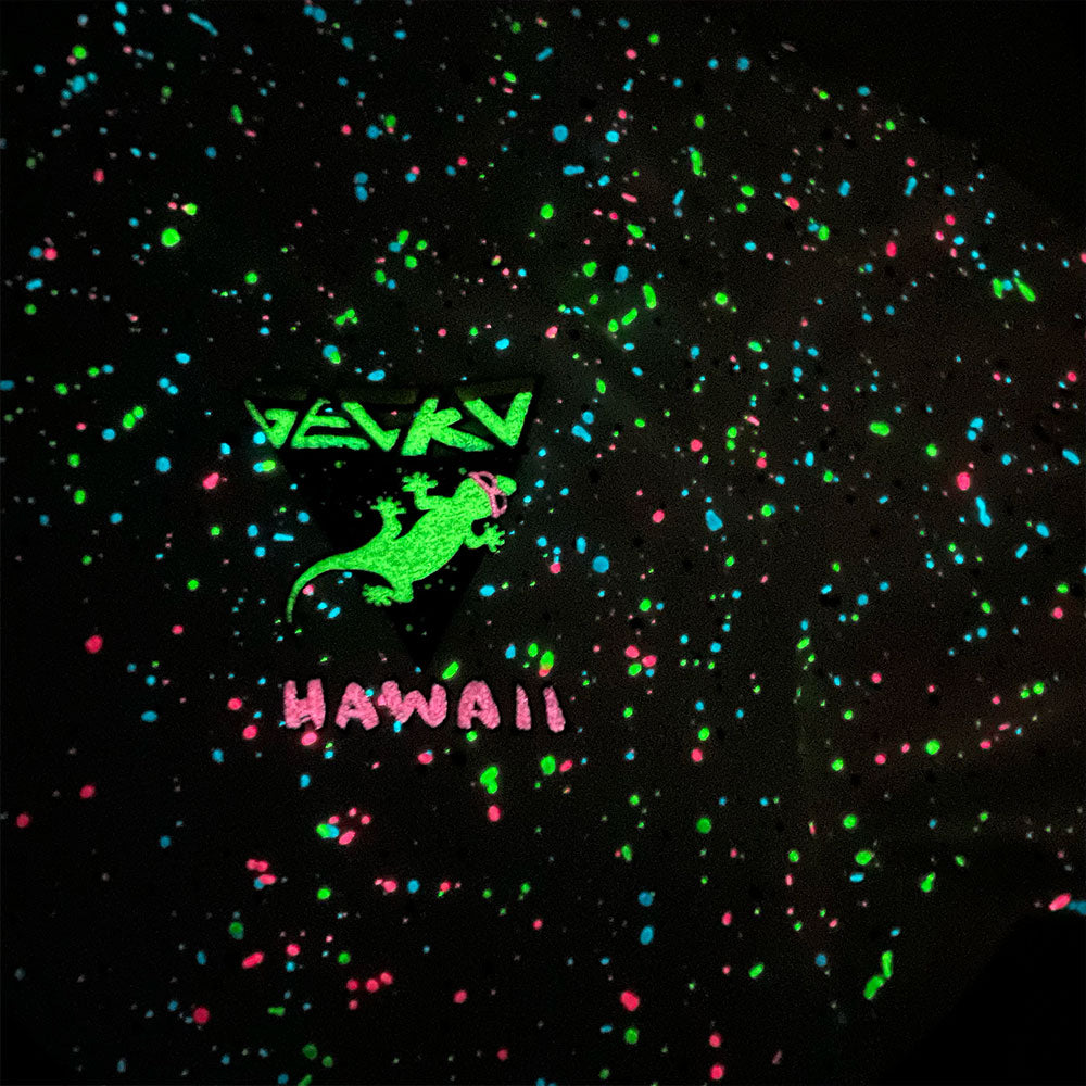 Limited Edition Glow In The Dark Splatter | Gecko Hawaii