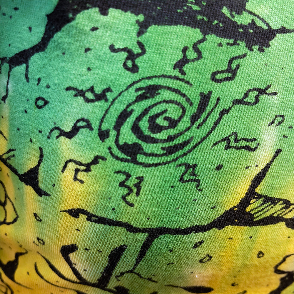 1988 Rasta Reggae Wall Tie Dye | Gecko Hawaii